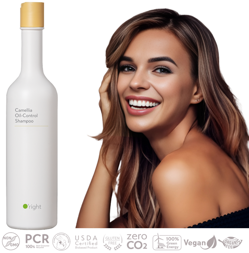O'right Camellia Oil-Control Shampoo 400ml – O'Nature