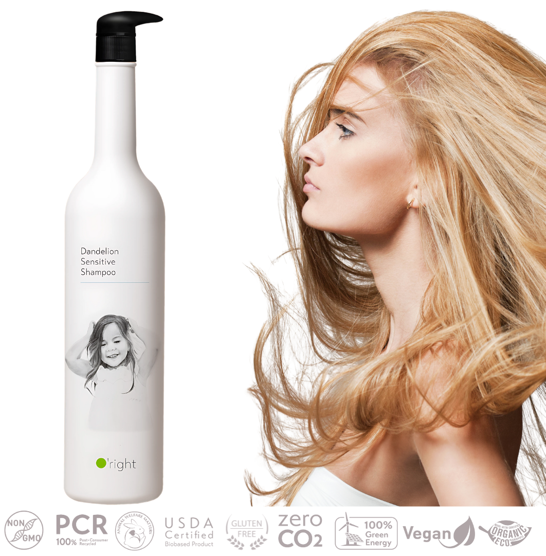 O'RIGHT DANDELION SENSITIVE SHAMPOO 1000ML – O'Nature