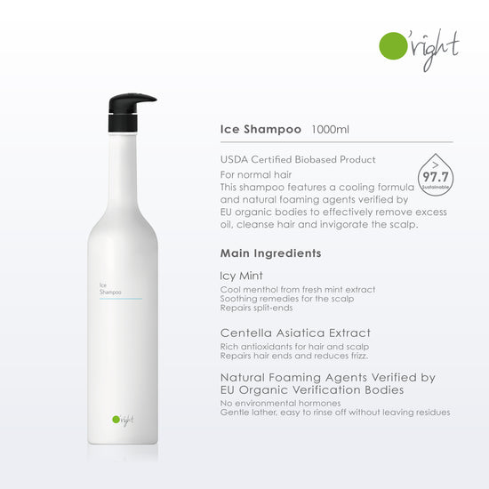 O'RIGHT ICE SHAMPOO 1000ML – O'Nature