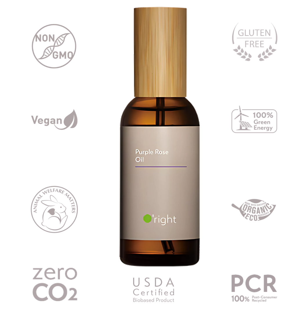 O'RIGHT PURPLE ROSE OIL 100ML – O'Nature